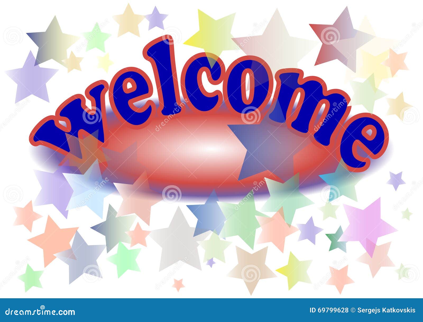 Welcome stock illustration. Illustration of communication - 69799628