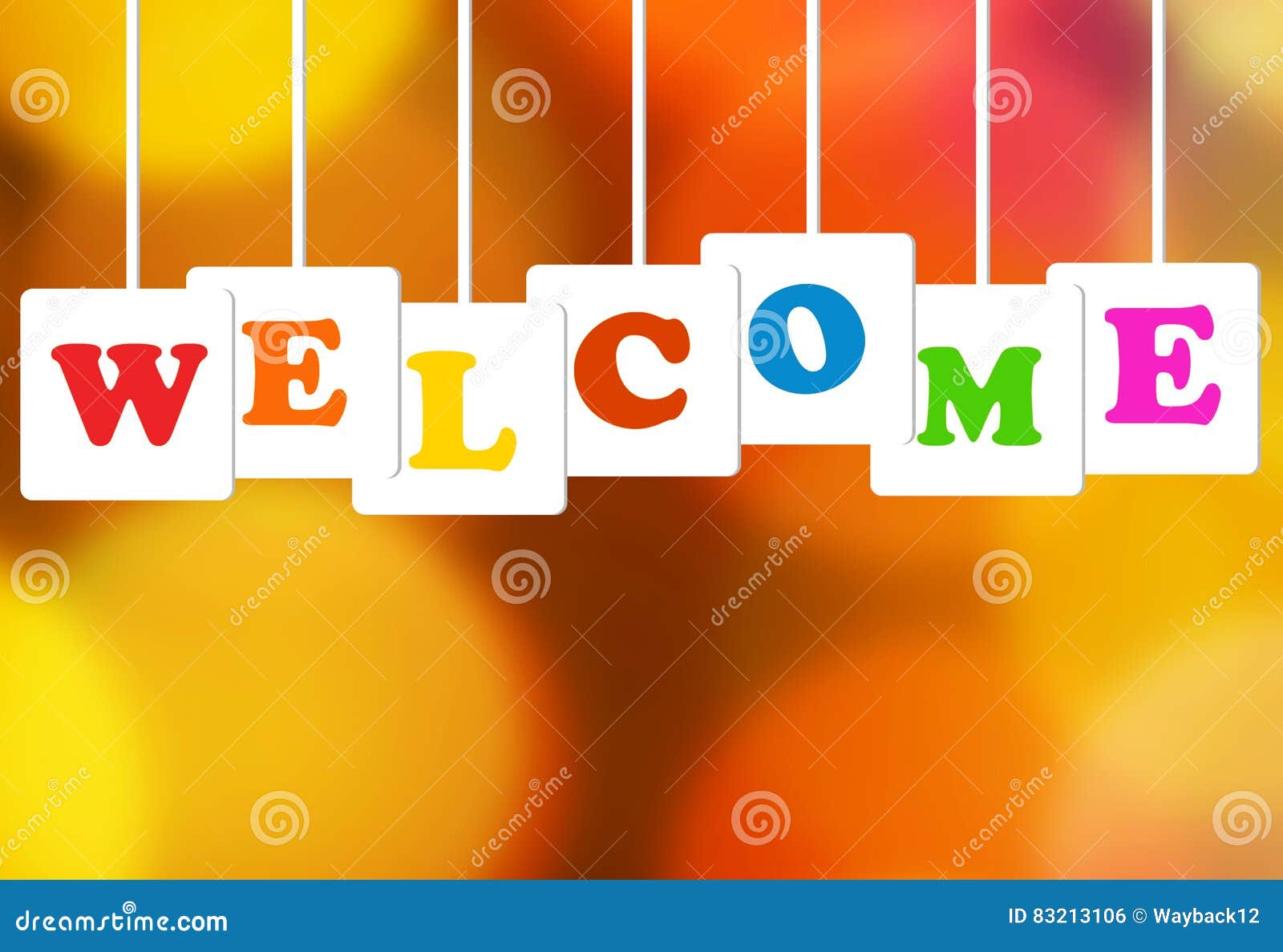 Welcome Text Concept stock photo. Image of graphic, banner - 83213106