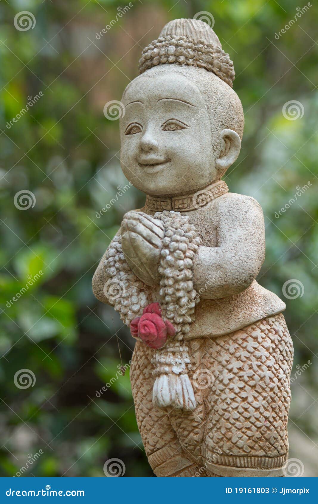 Welcome in thai style stock image. Image of portrait - 19161803