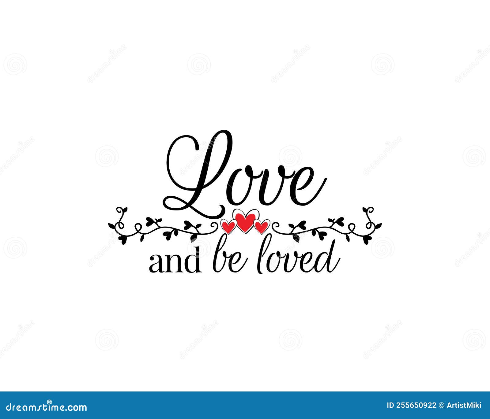 You Are Loved Vector Line Art Lettering Royalty-Free Stock Photography ...