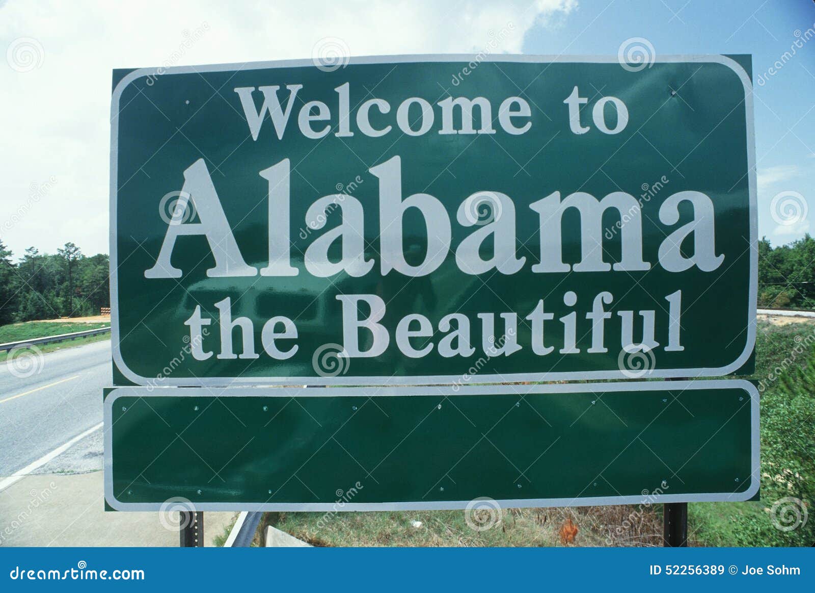 Welcome to Alabama Sign stock image. Image of color, welcome - 52256389