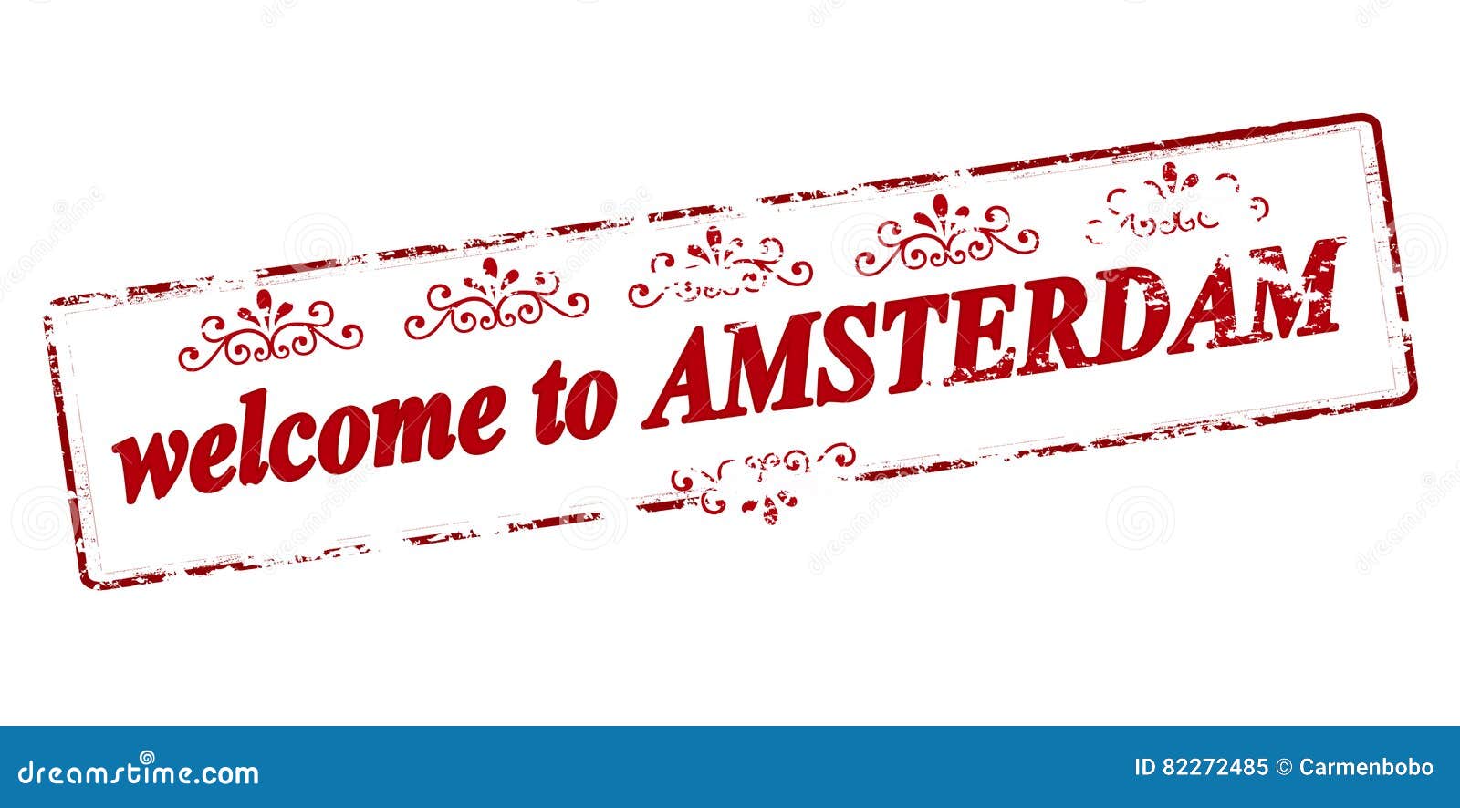 Welcome to Amsterdam stock illustration. Illustration of welcome - 82272485