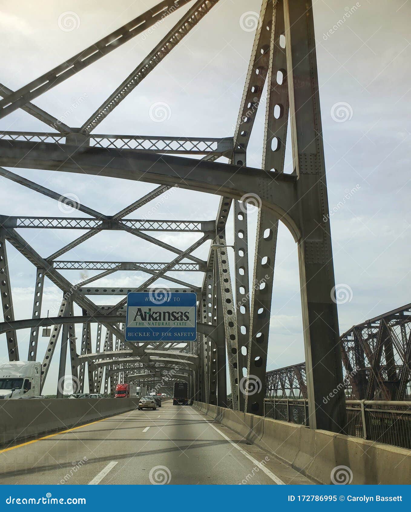 Welcome to Arkansas editorial image. Image of river - 172786995