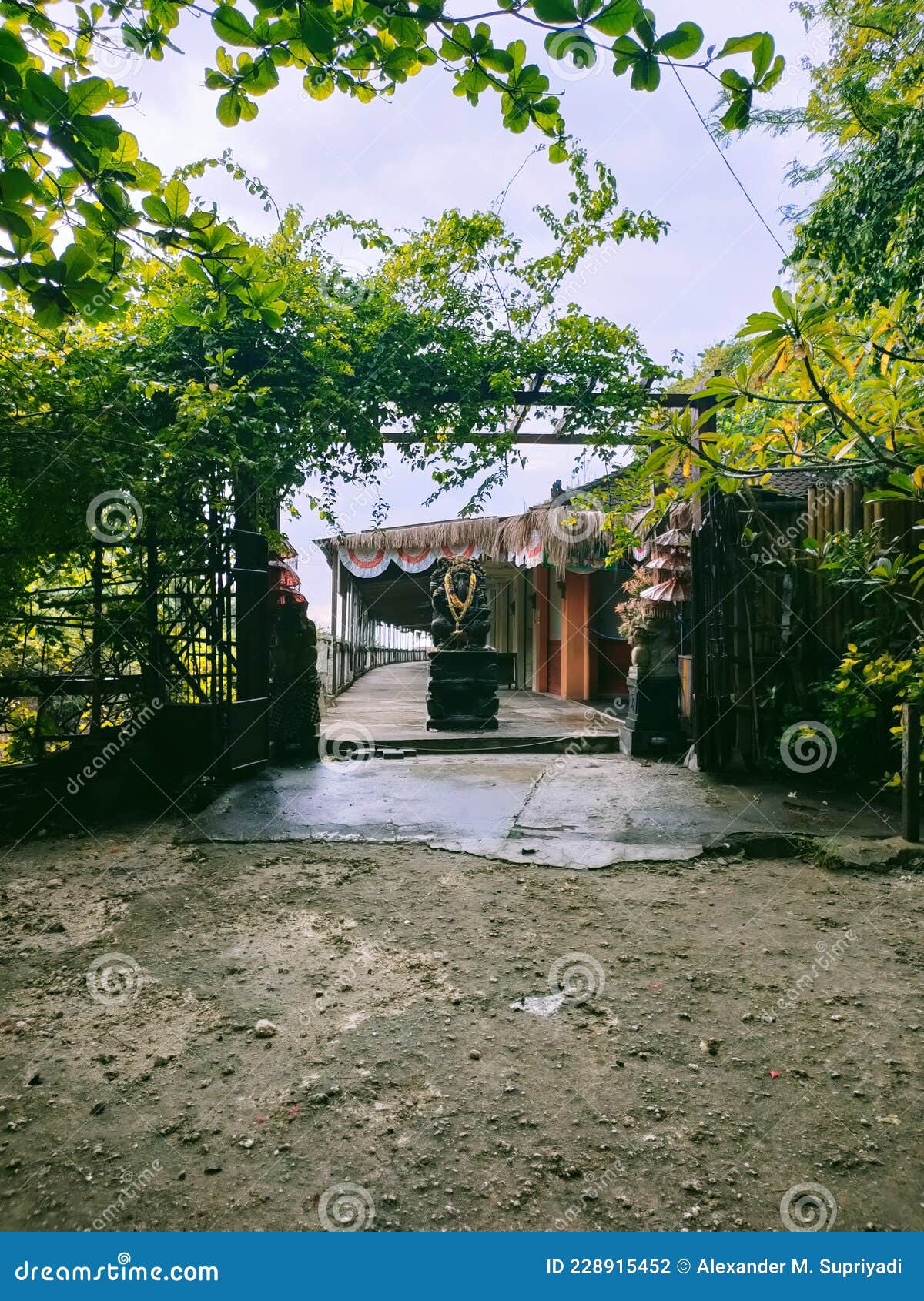 Welcome to bali stock photo. Image of yard, bali, leaf - 228915452