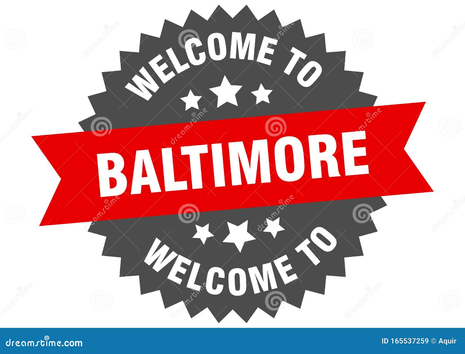Welcome To Baltimore. Welcome To Baltimore Isolated Sticker Stock ...