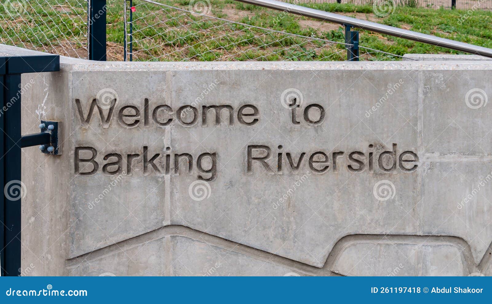 Welcome To the Barking Riverside Editorial Stock Photo - Image of ...