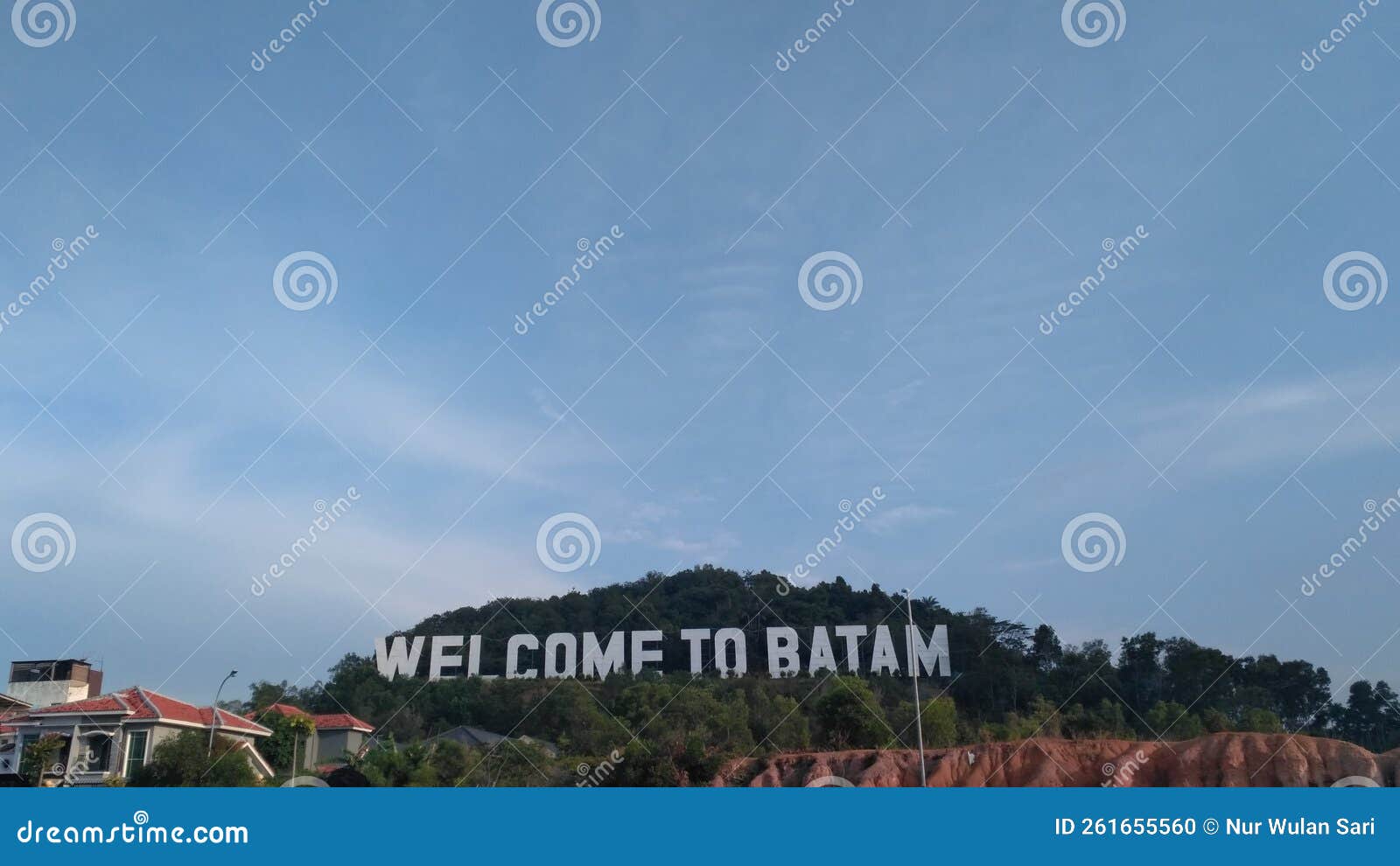 Welcome To Batam, A Landmark To Welcome Tourists Visiting Batam City ...