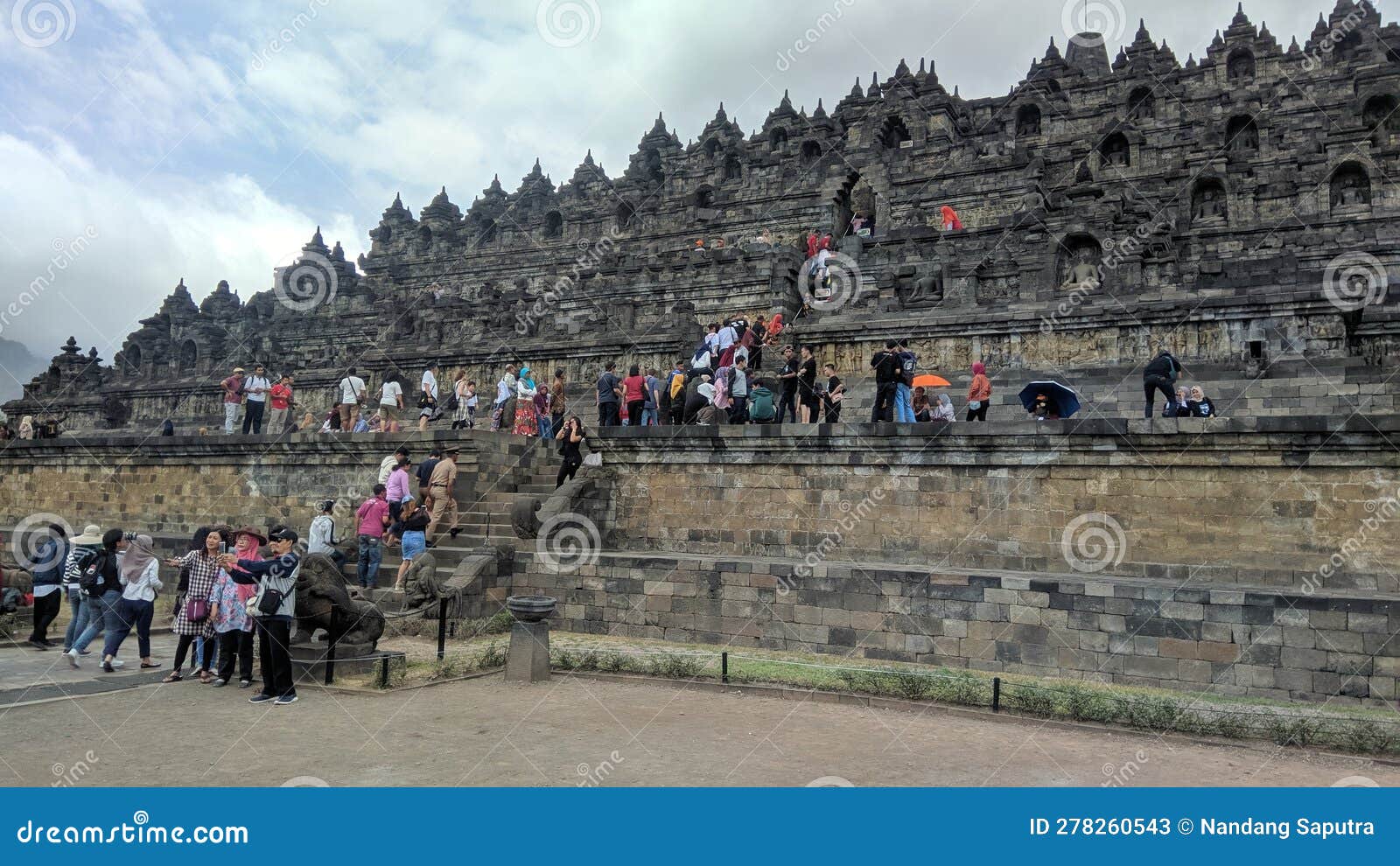 Welcome To Borobudur Temple, Located at Central Java, Indonesia ...