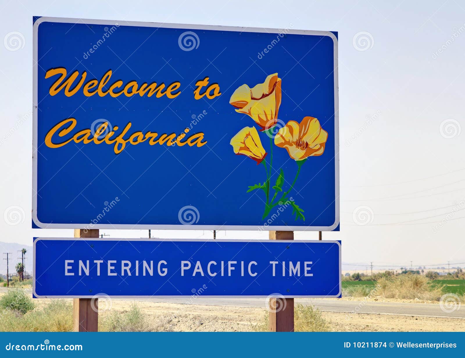 Welcome to California stock photo. Image of sign, jose - 10211874