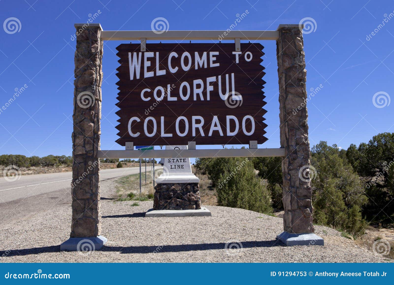 Welcome To Colorado Road Sign Stock Image - Image of multiple, tourism ...