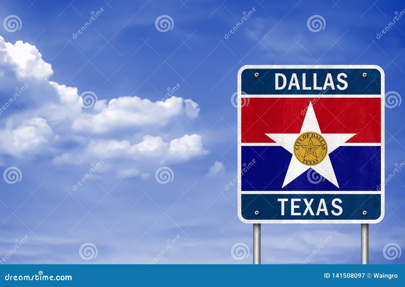 Welcome to Dallas - Texas stock image. Image of texas - 141508097
