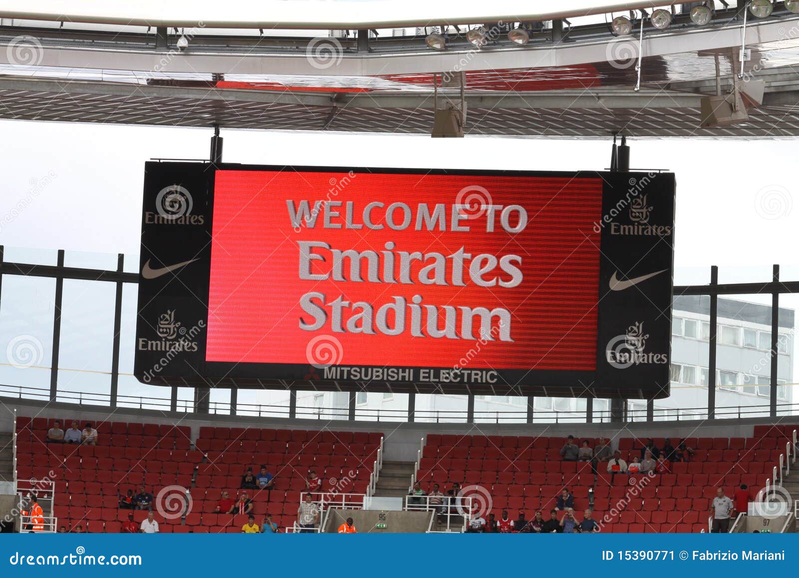 Welcome To Emirates Stadium Editorial Photo - Image of fans, arsenal ...