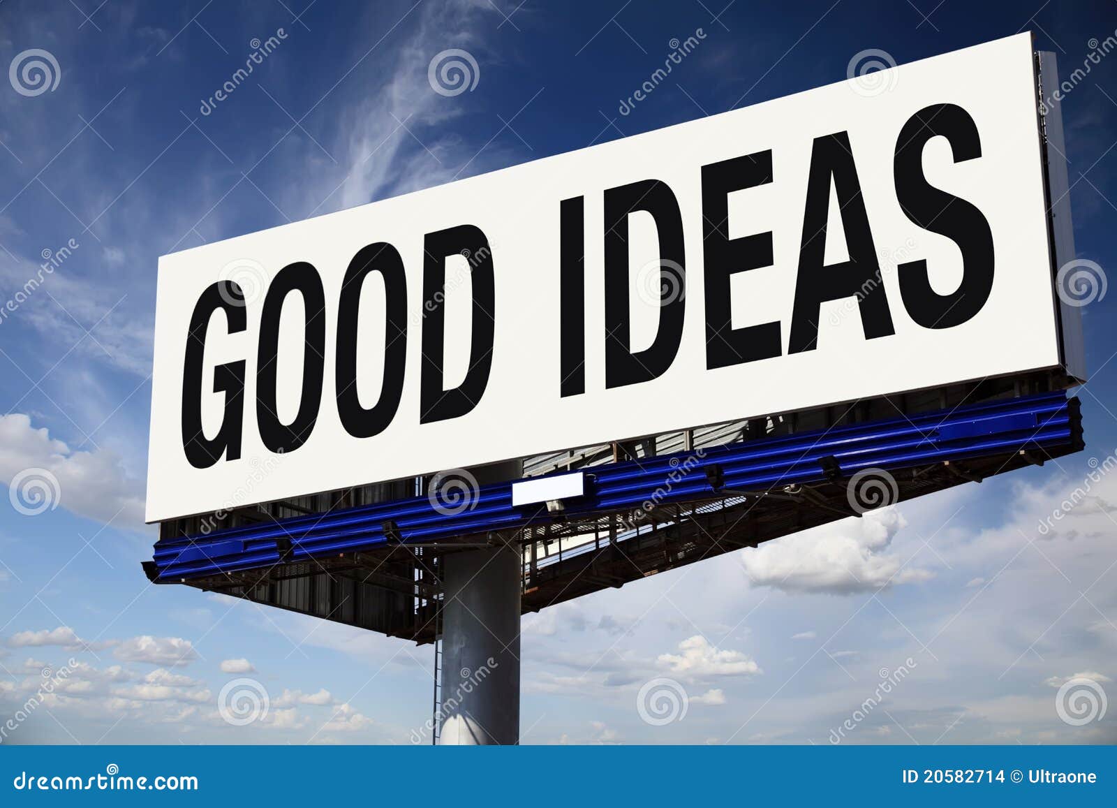 Welcome To GOOD IDEAS City. Stock Photo - Image of black, sign: 20582714