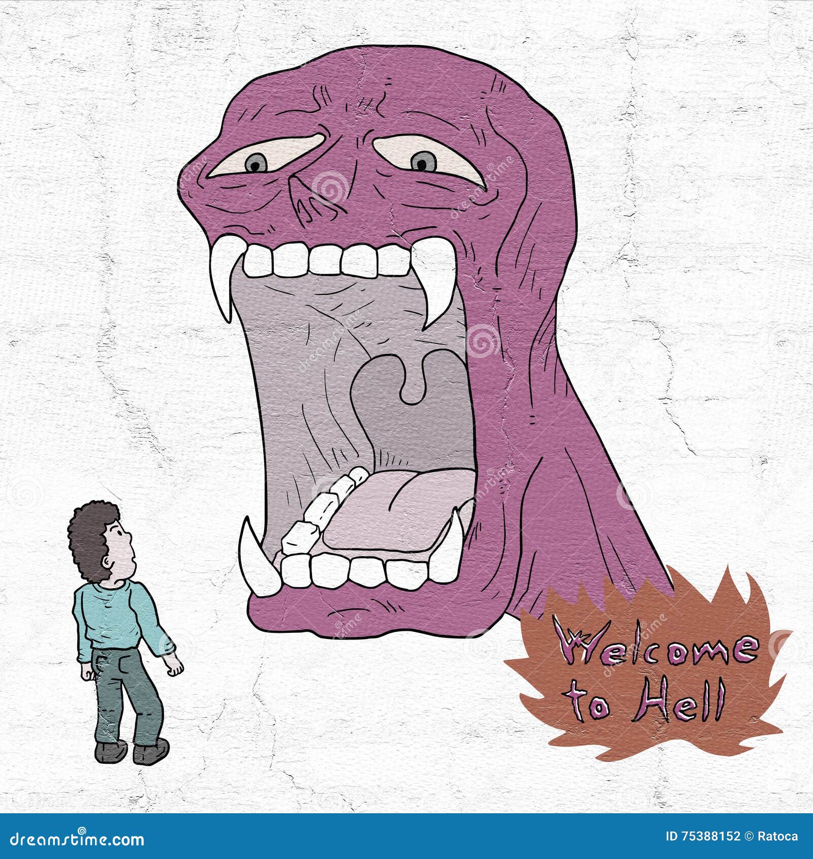 Welcome To The Nightmare. Scary Halloween Poster With Creepy Evil Cat ...