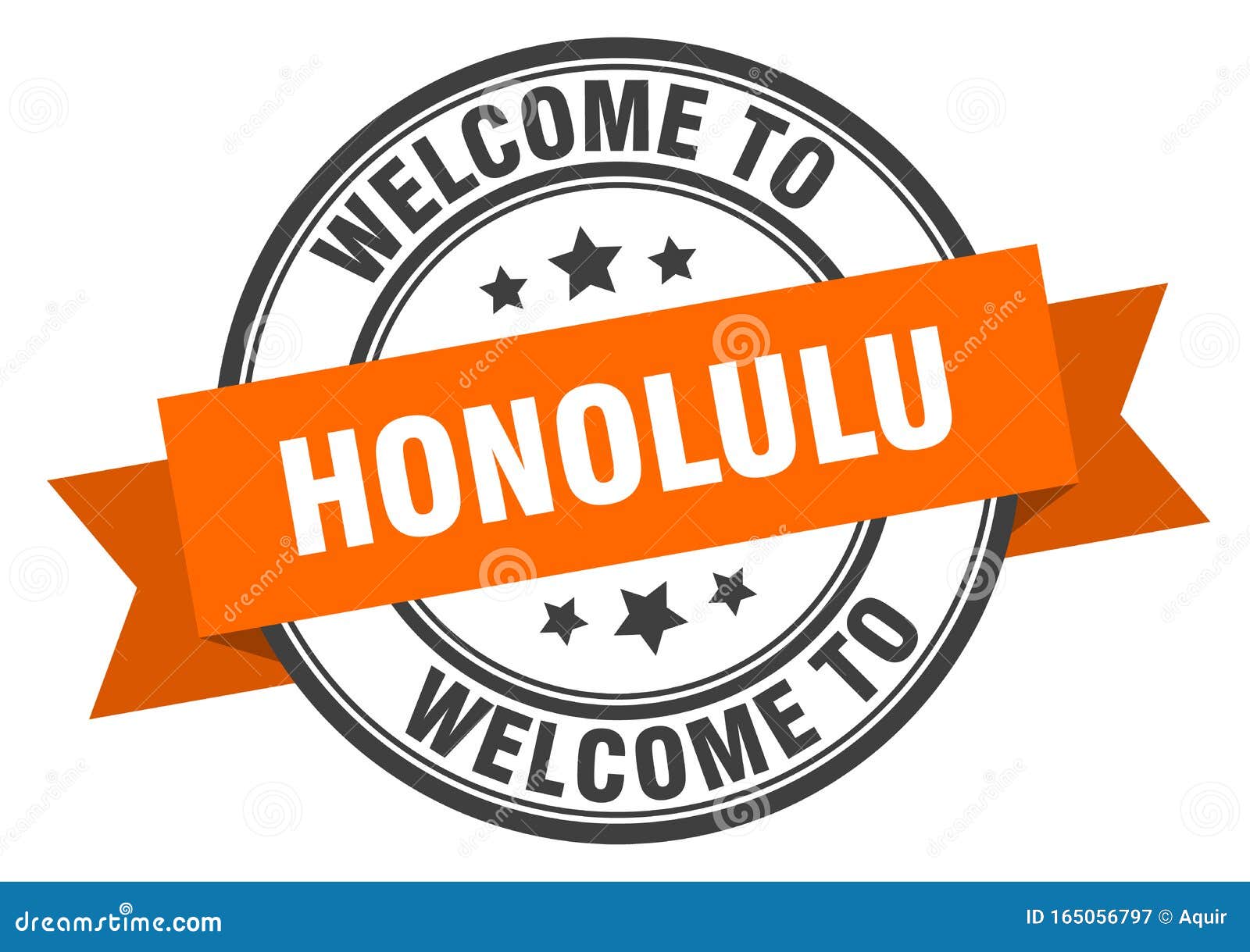Welcome To Honolulu. Welcome To Honolulu Isolated Stamp Stock Vector ...