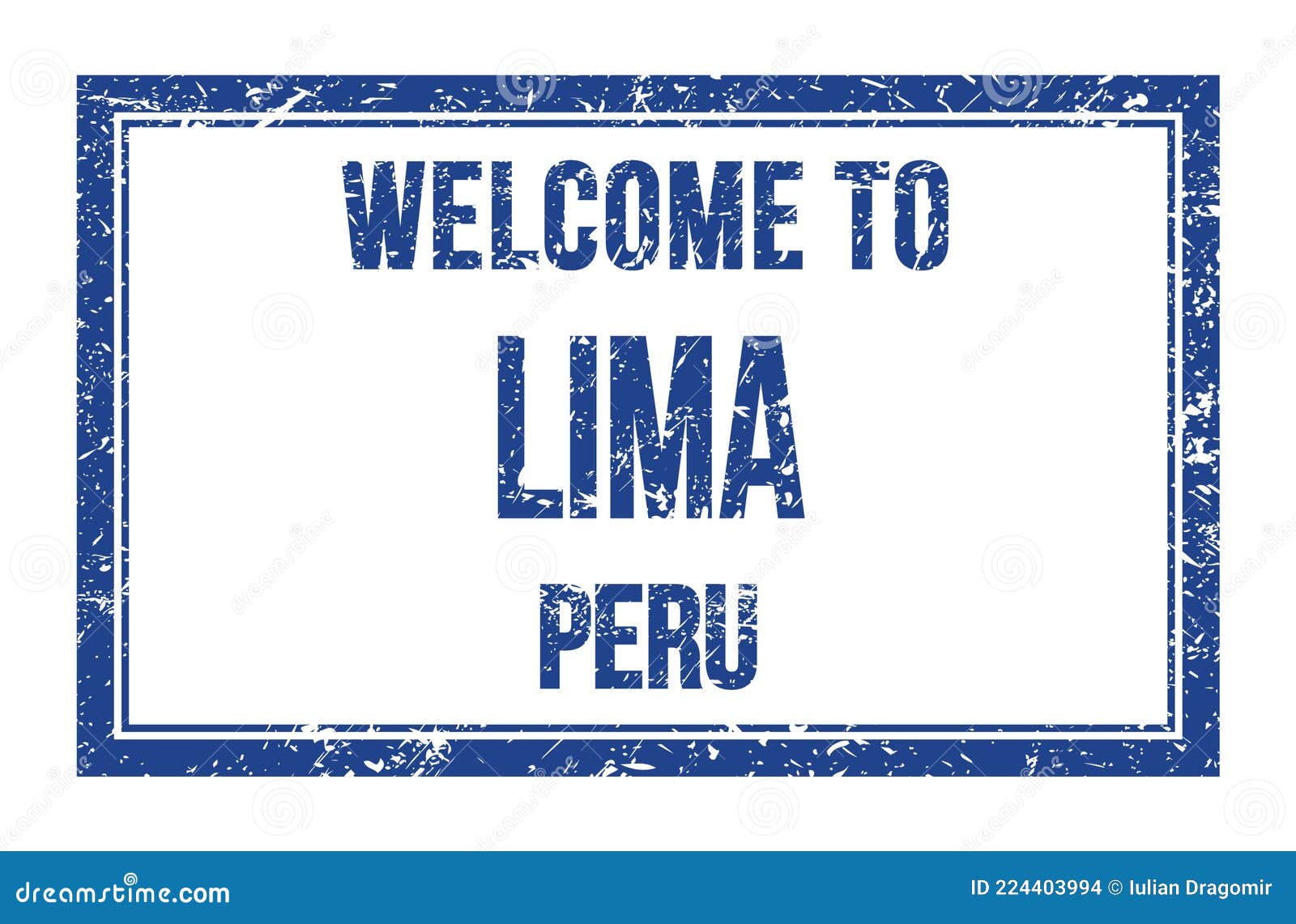 WELCOME TO LIMA - PERU, Words Written On Red Stamp Royalty-Free Stock ...