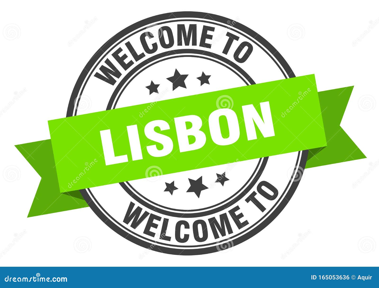 Welcome To Lisbon. Welcome To Lisbon Isolated Stamp Stock Vector ...