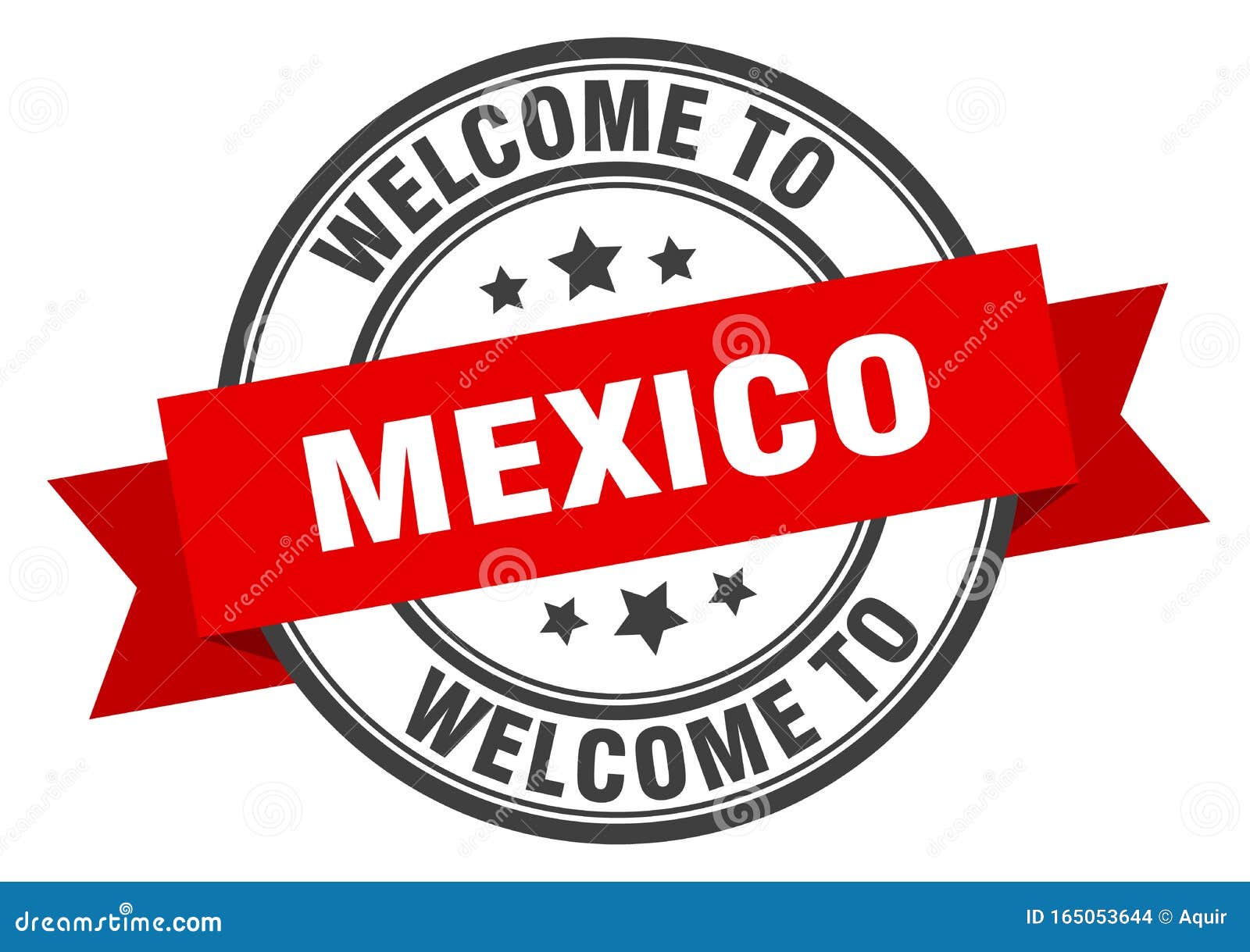 Welcome To Mexico. Welcome To Mexico Isolated Stamp Stock Vector ...