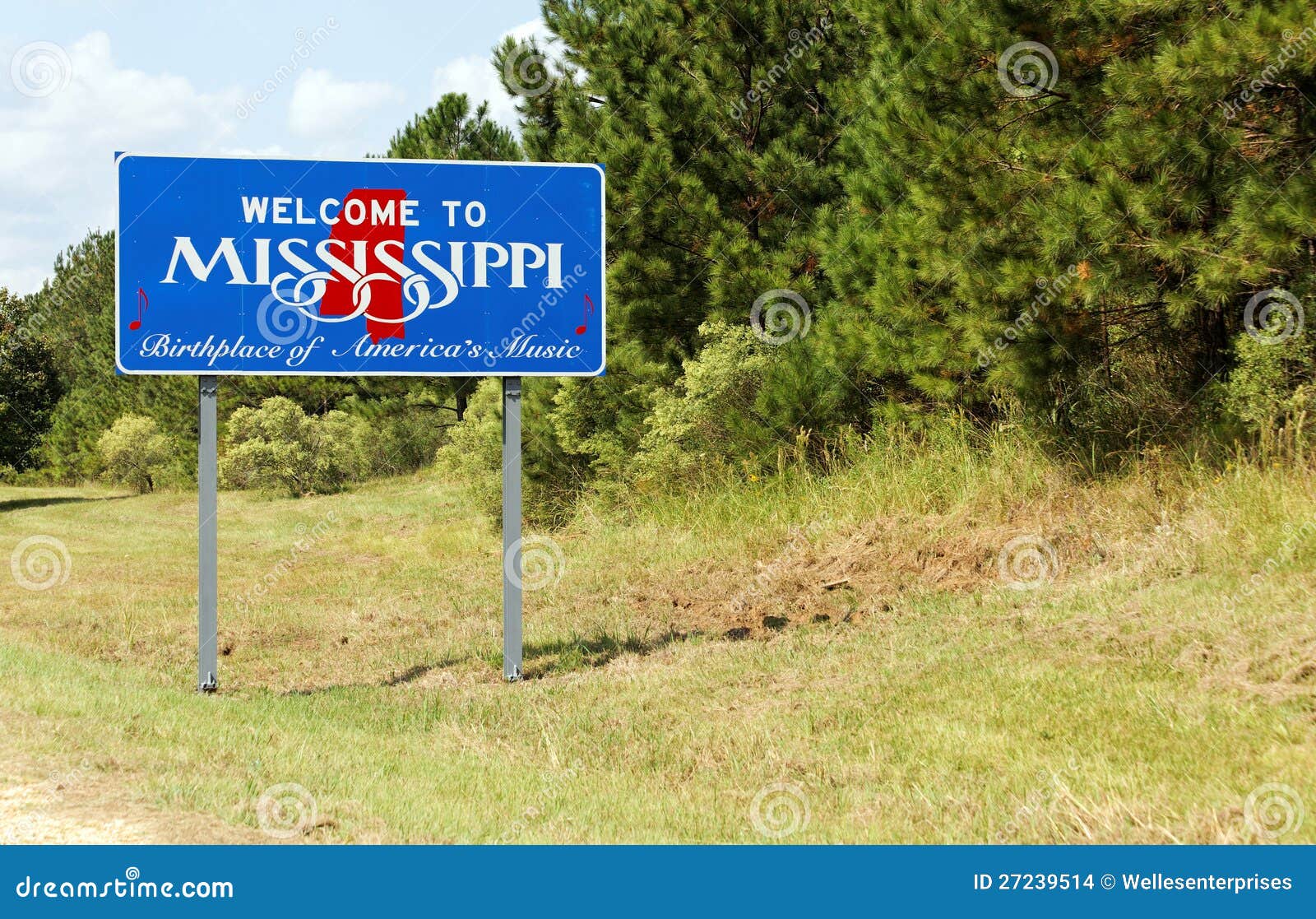Welcome To Mississippi Sign Stock Photography | CartoonDealer.com #86135966