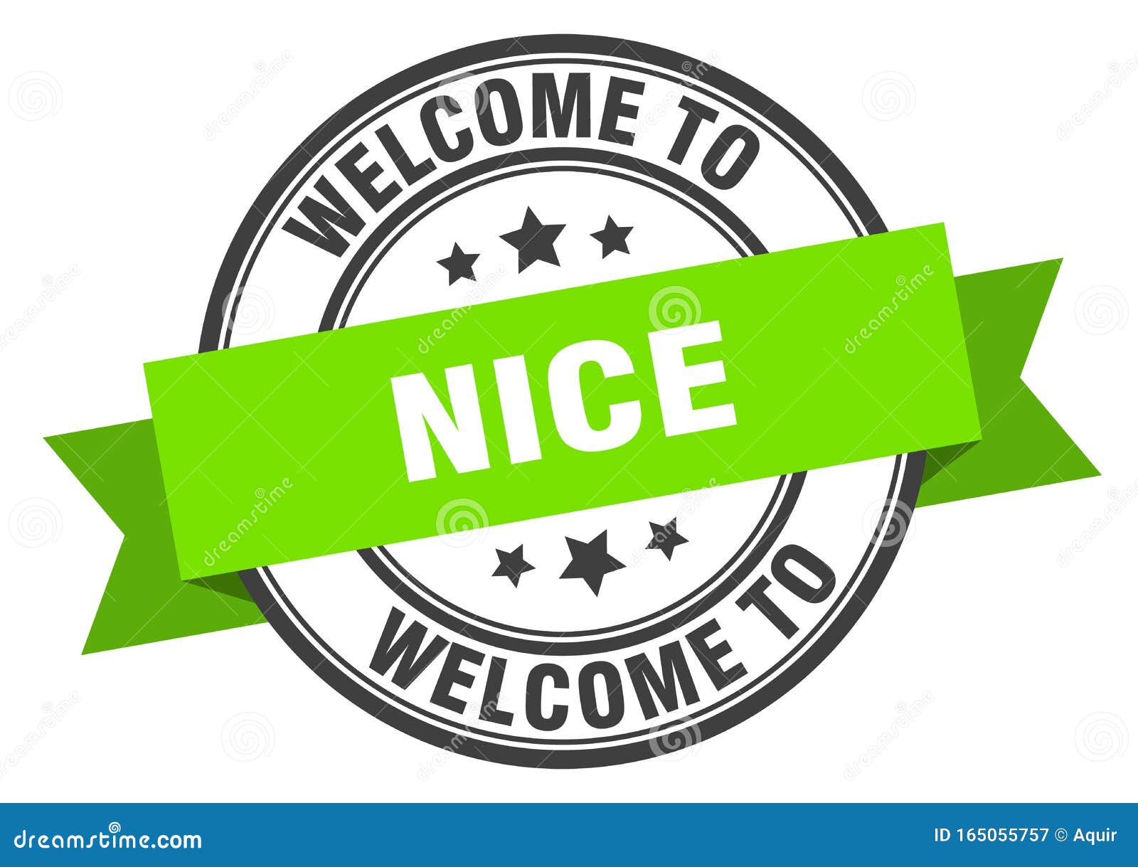 Welcome To Nice. Welcome To Nice Isolated Stamp Stock Vector ...