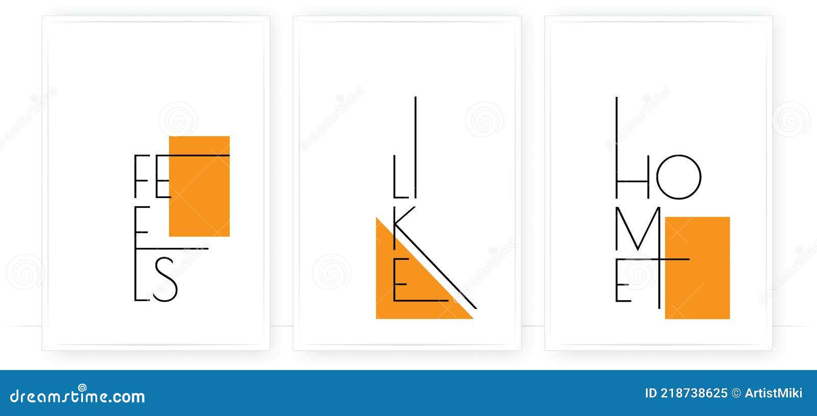 Feels like home, vector stock vector. Illustration of frame - 218738625