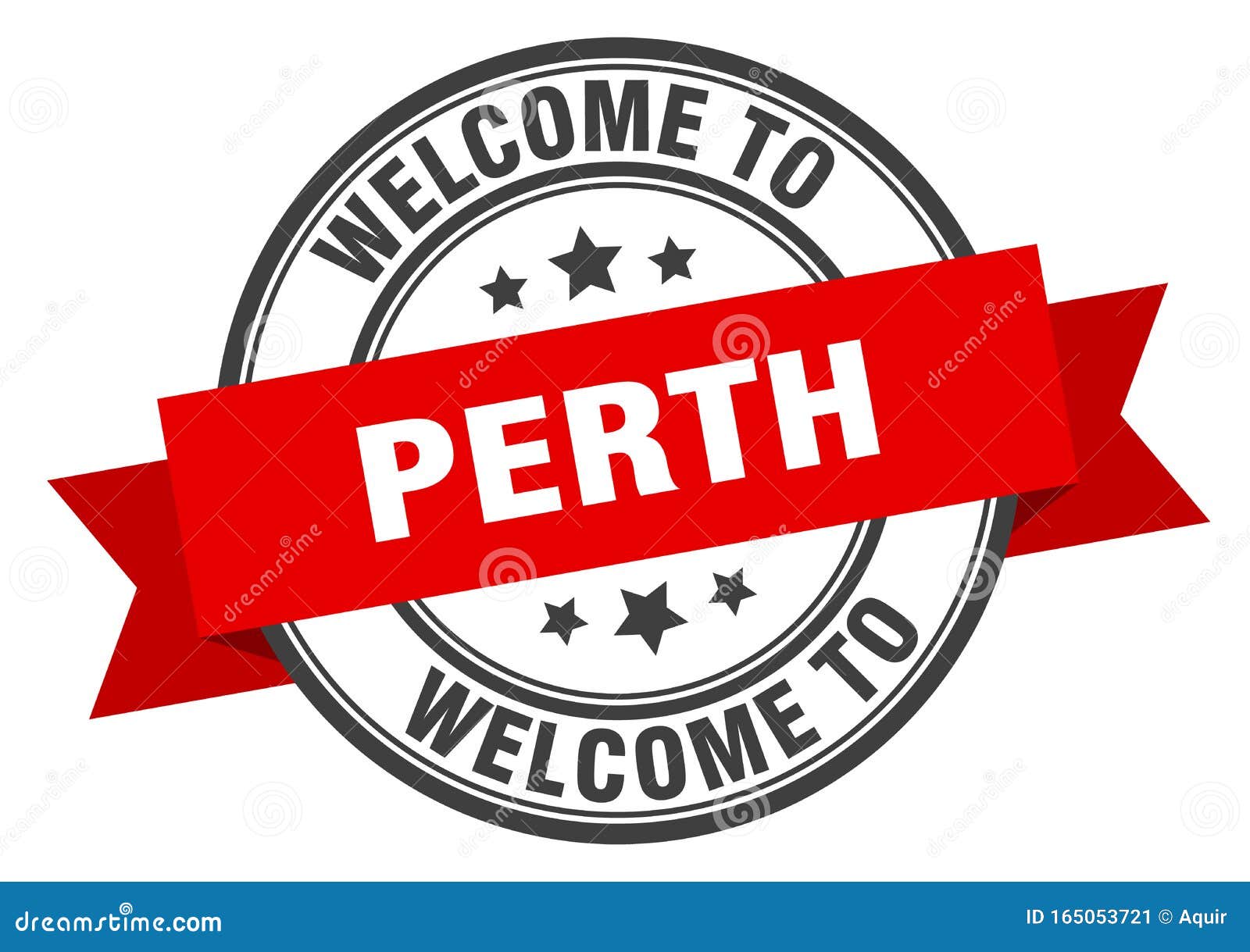 Welcome To Perth. Welcome To Perth Isolated Stamp Stock Vector ...