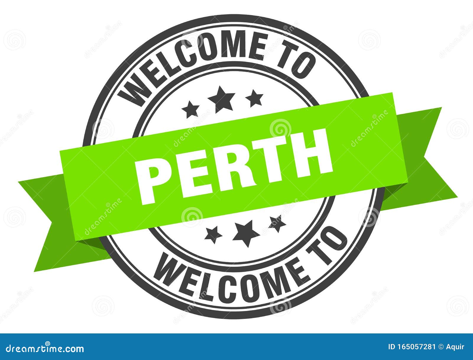 Welcome To Perth. Welcome To Perth Isolated Stamp Stock Vector ...