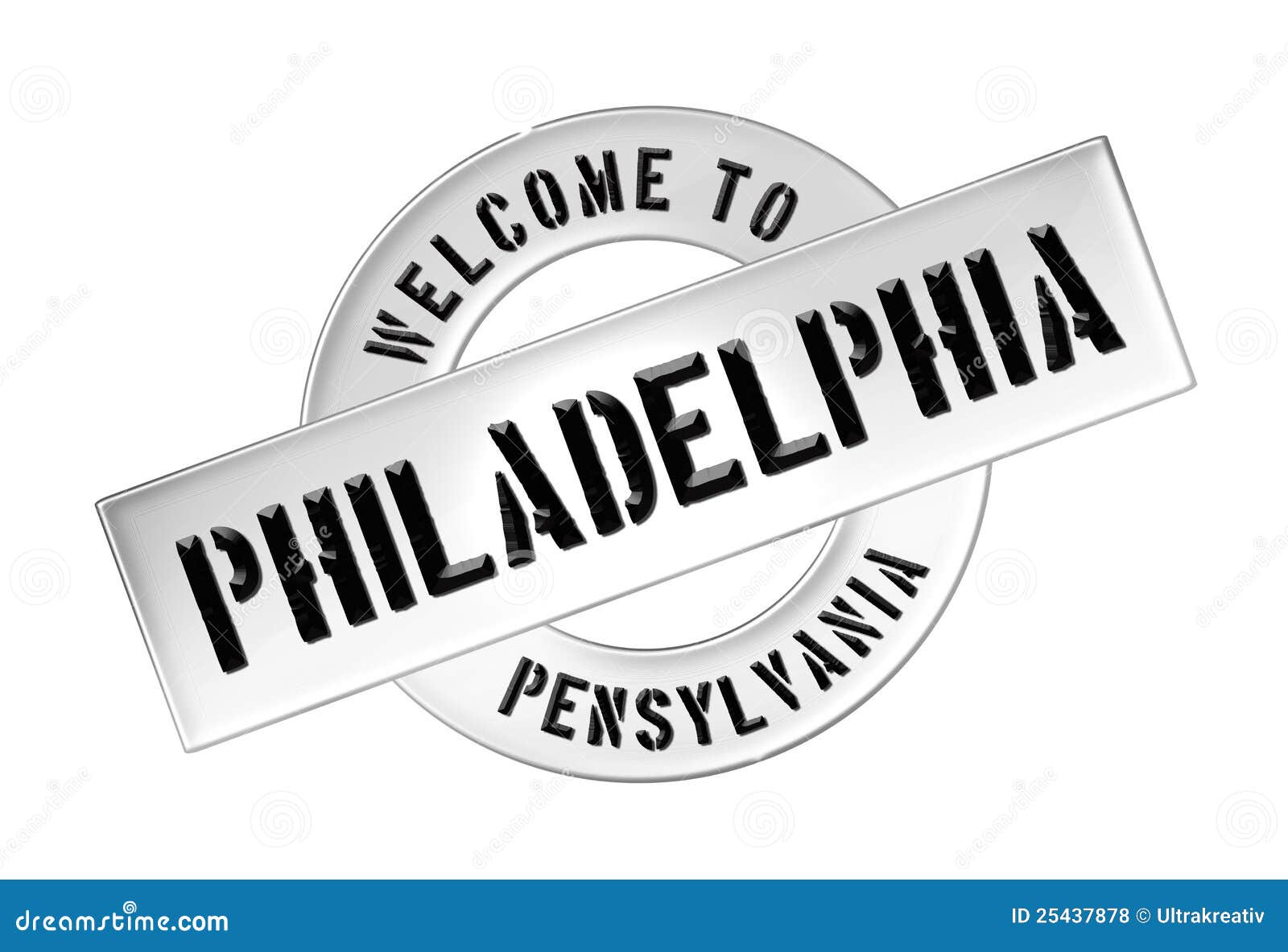 WELCOME TO PHILADELPHIA stock illustration. Illustration of ...