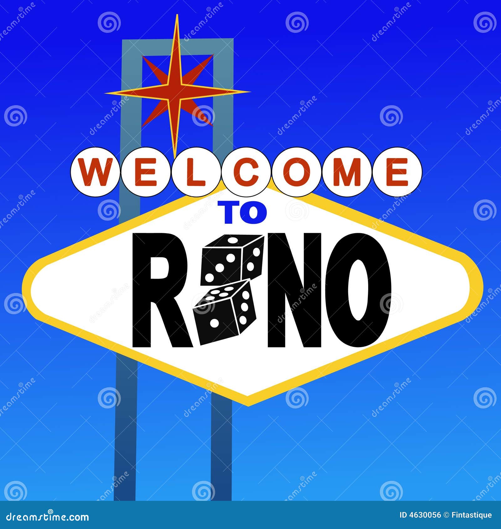 Welcome to Reno sign stock vector. Illustration of welcome - 4630056