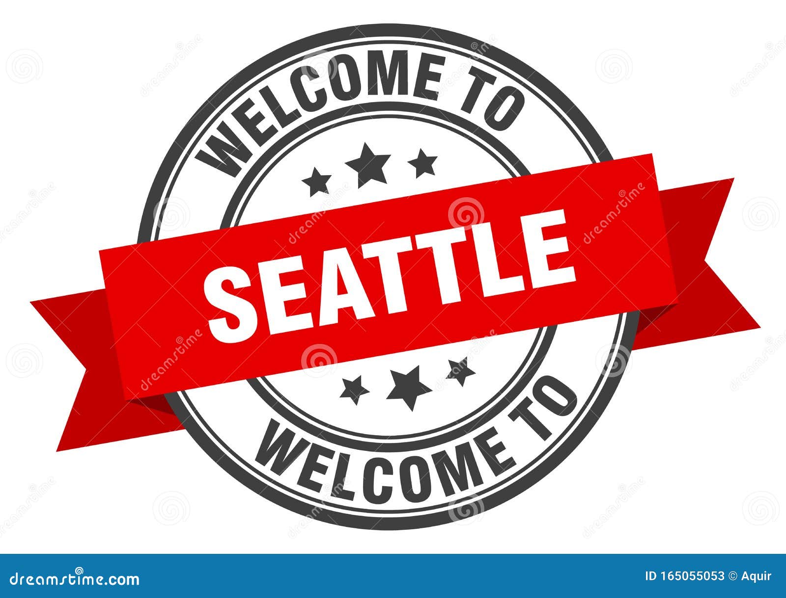 Welcome To Seattle. Welcome To Seattle Isolated Stamp Stock Vector ...