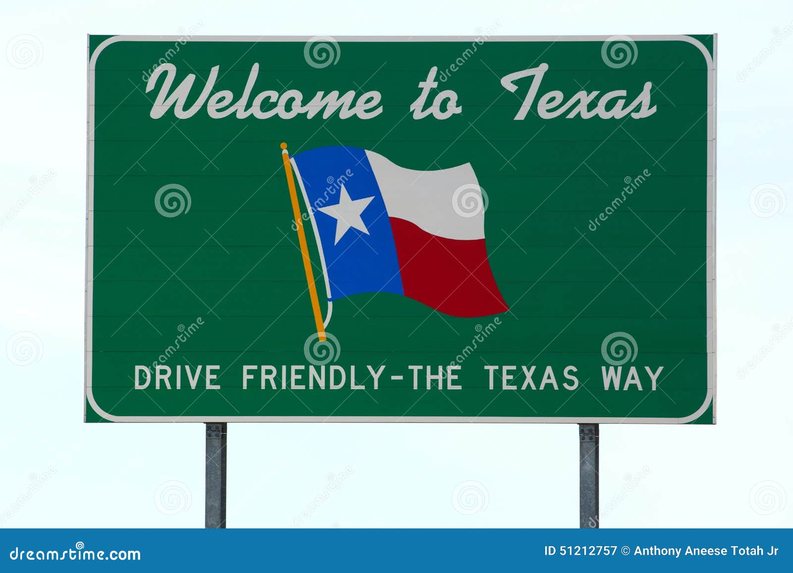Welcome to Texas sign stock image. Image of entering - 51212757