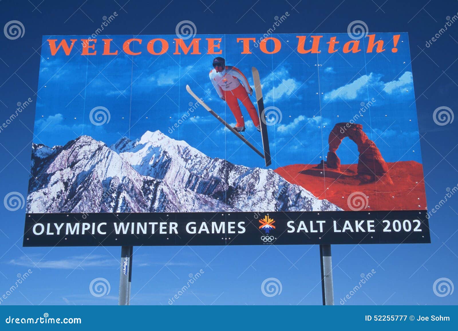 Welcome to Utah Sign editorial photography. Image of freeway - 52255777