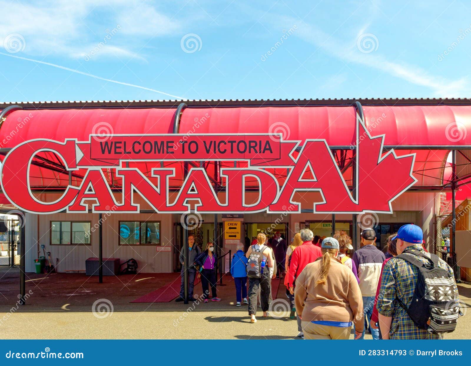 Welcome to Victoria Canada editorial stock photo. Image of holiday ...