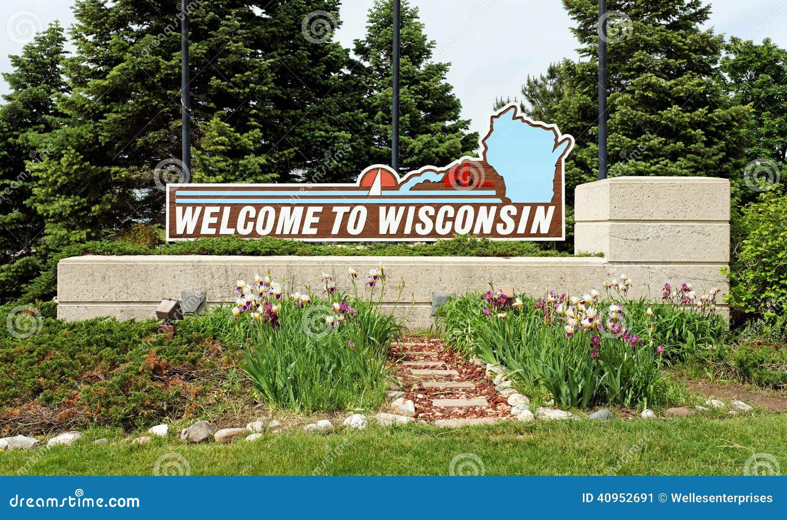 Welcome to Wisconsin stock image. Image of welcome, milwaukee - 40952691