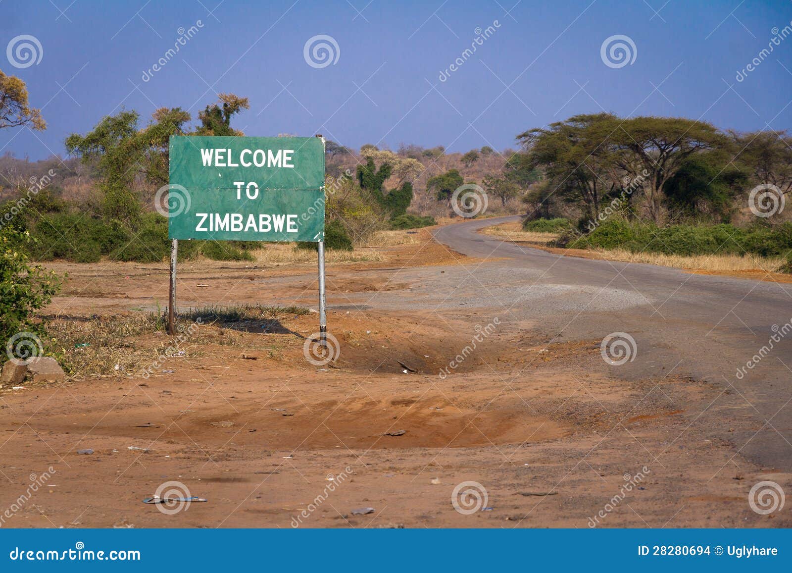Welcome to Zimbabwe stock photo. Image of welcome, trip - 28280694