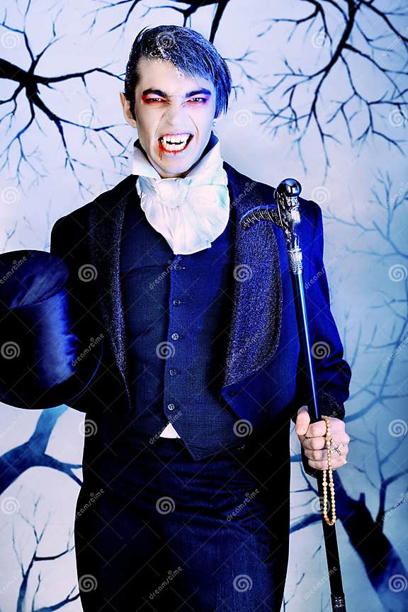 Welcome vampire stock photo. Image of fashion, halloween - 12926684