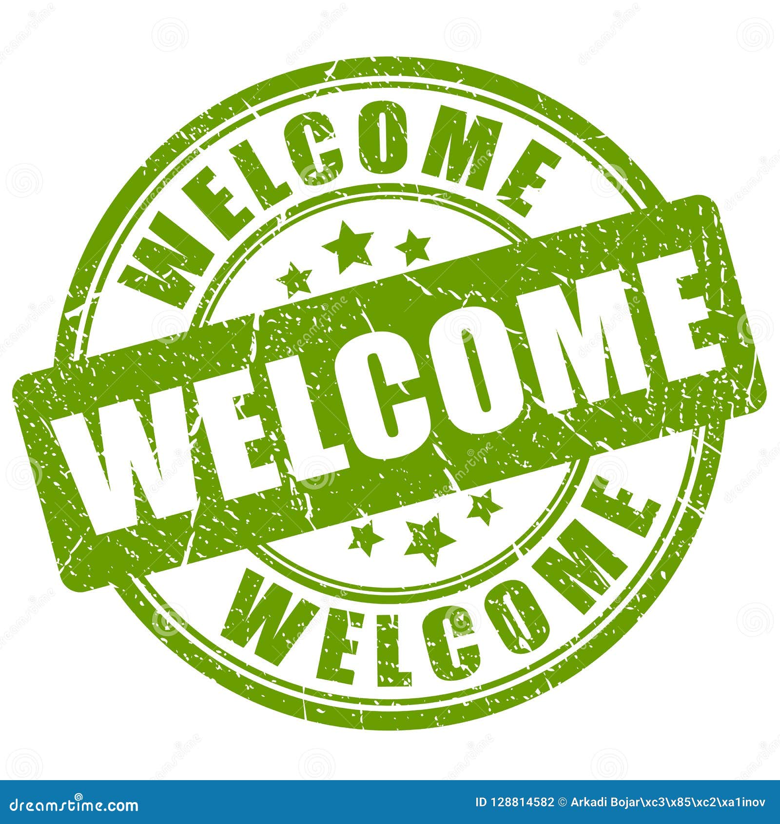 Welcome Vector Lettering | CartoonDealer.com #117192344