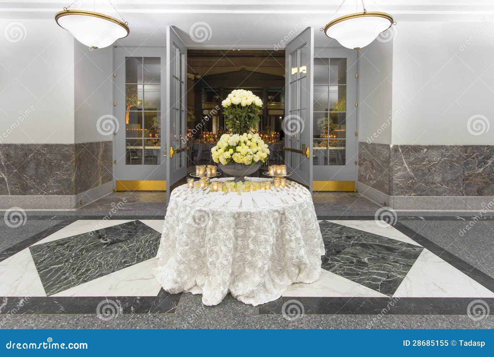 Welcome Wedding Table stock image. Image of guest, cards - 28685155