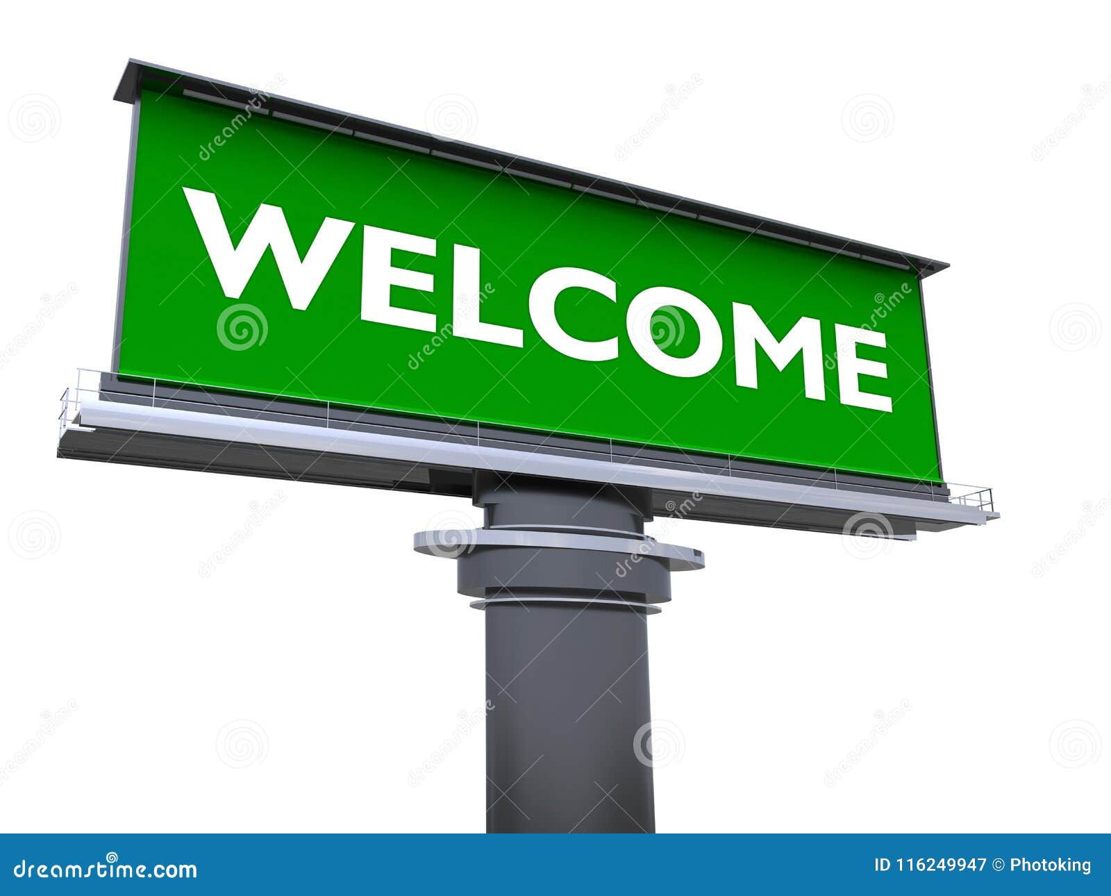 Welcome stock illustration. Illustration of open, post - 116249947