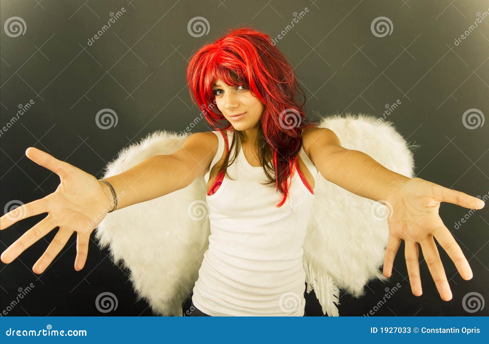 Welcoming angel stock image. Image of heavenly, angel - 1927033