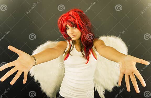 Welcoming angel stock image. Image of heavenly, angel - 1927033