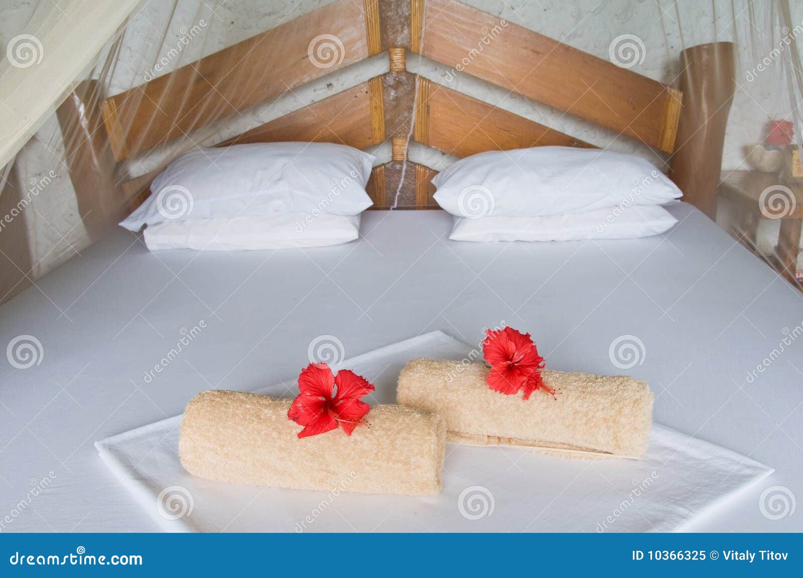 Welcoming Bed stock image. Image of relaxing, sheets - 10366325