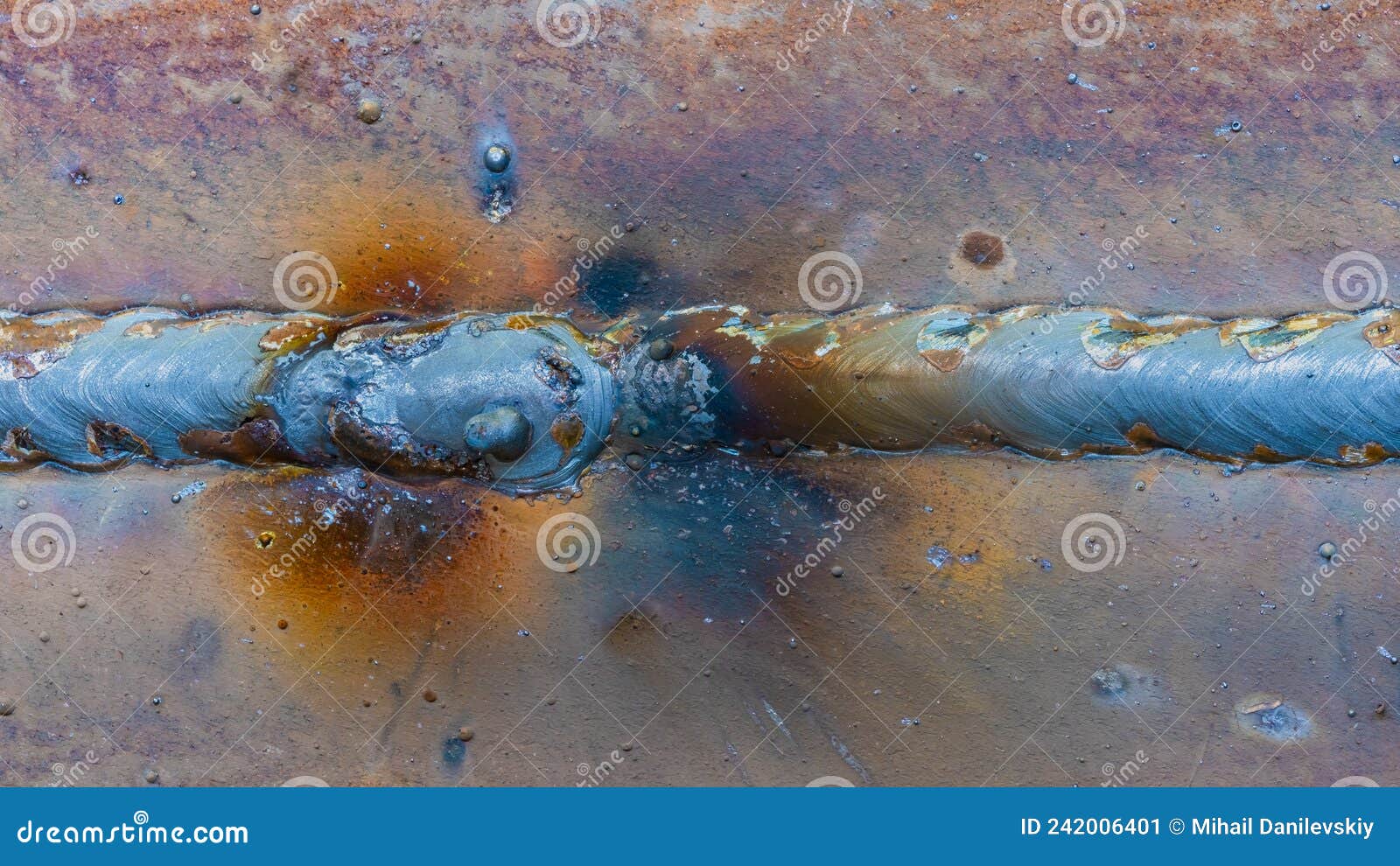 Weld Defect. the Work Was Carried Out Using Semi-automatic Arc Welding ...