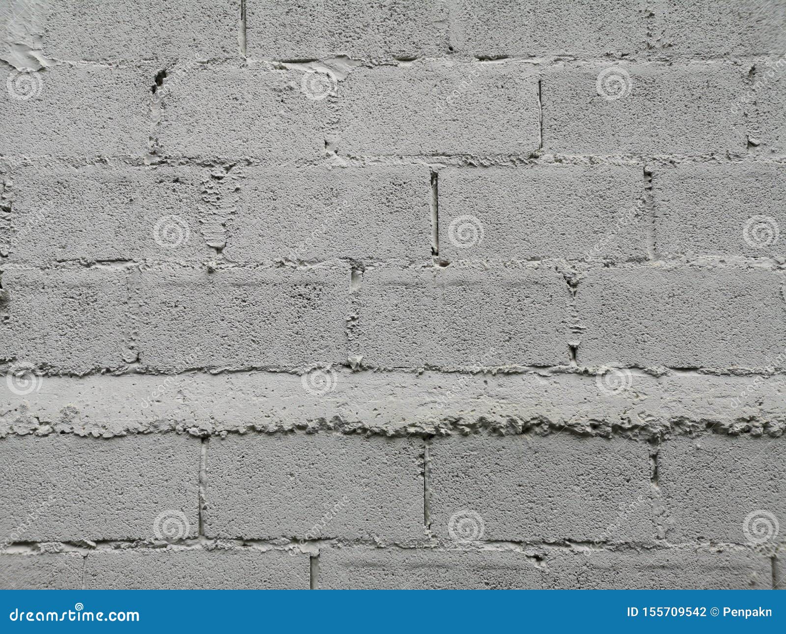 Brick Wall Block Paint White Color Rough Surface Texture Material ...