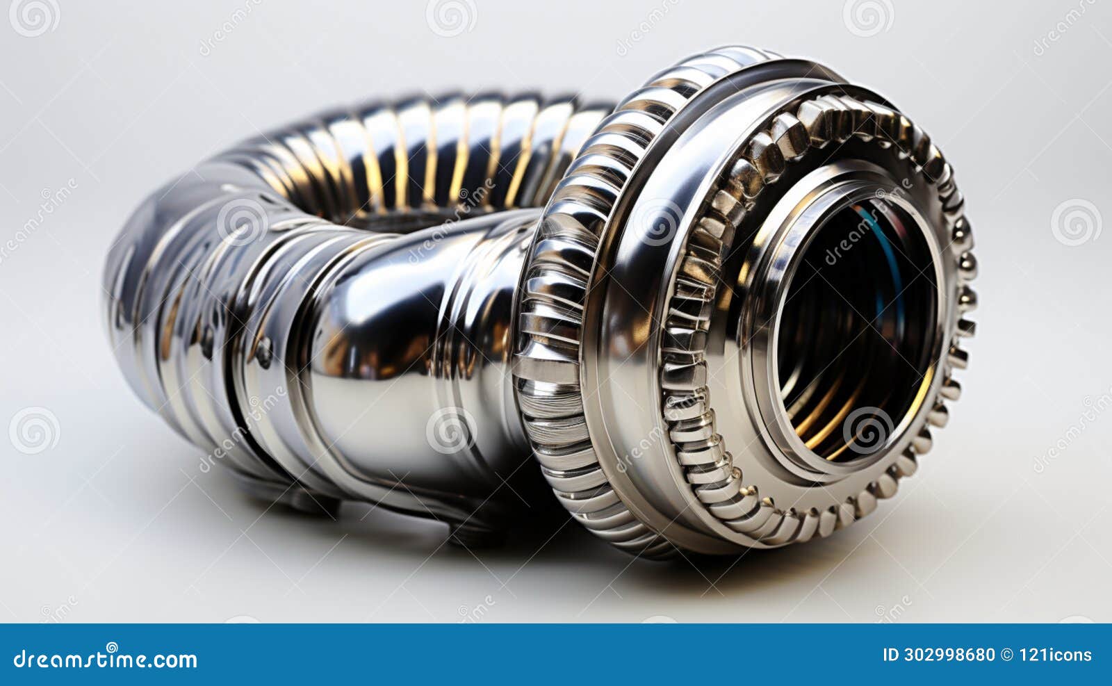 Welded Bellow On White Background Royalty-Free Stock Image ...