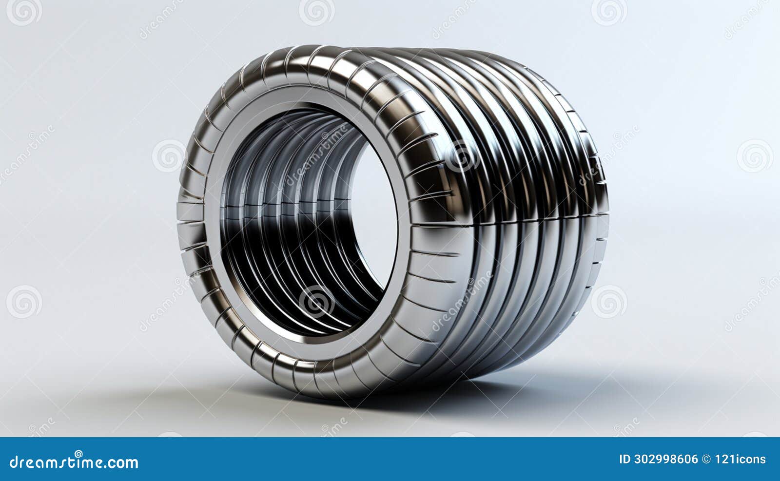 Welded Bellow On White Background Royalty-Free Stock Image ...