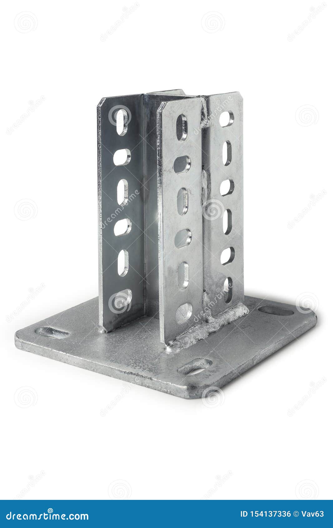 Welded Galvanized Metal Rack Stock Photo - Image of electrical ...