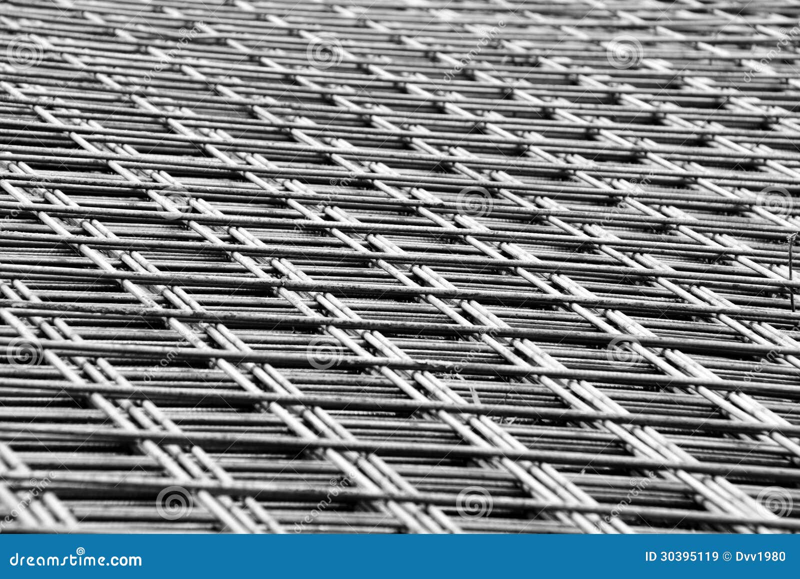 Welded Mesh of Steel Reinforcement Stock Image - Image of building ...
