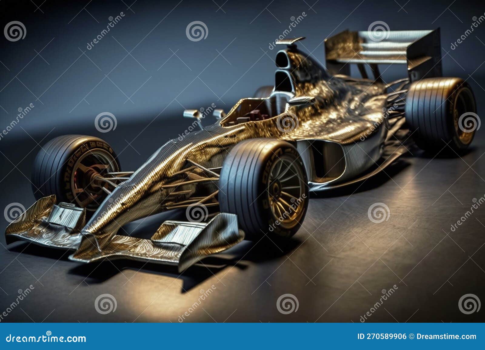 Welded Metals To Create a Formula One Racing Car, Generative Ai Stock ...