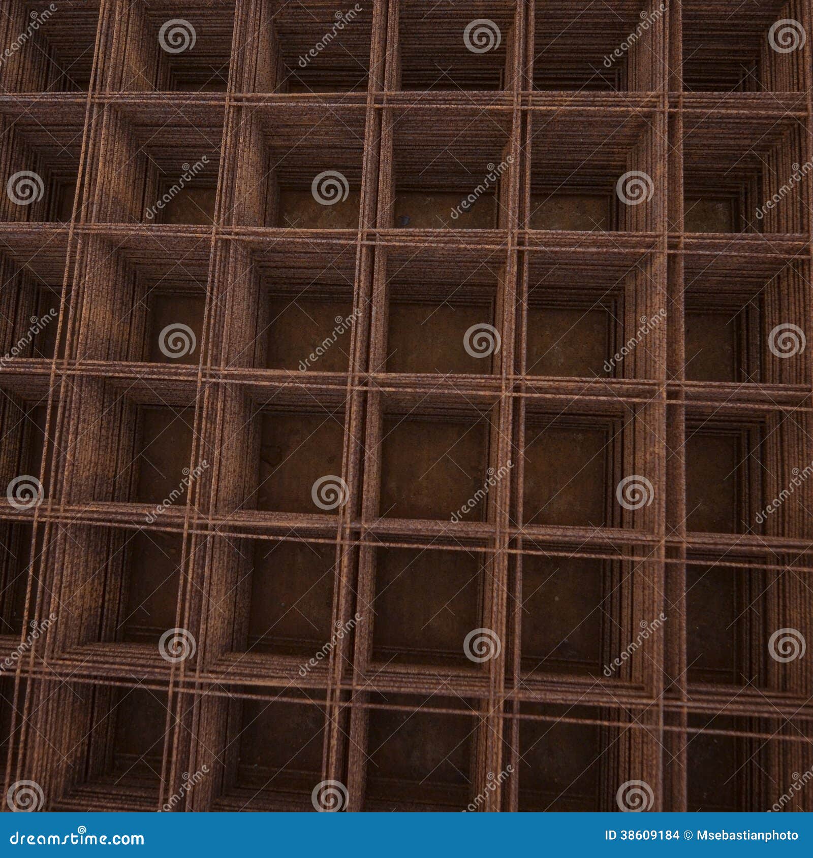 Welded Wire Mesh from Above Stock Photo - Image of mesh, construct ...